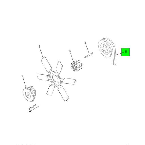 FLTBT17690 Fleetrite | V Belt | Source One Parts Center