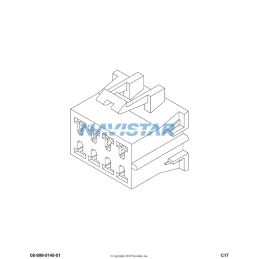2005835C1 Navistar International | Male Cable Connector | Source One ...