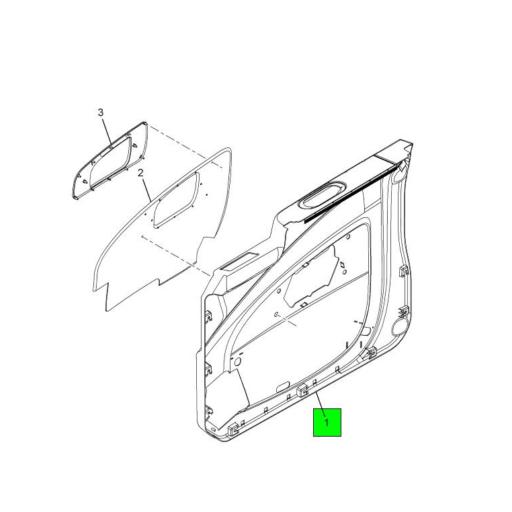 3661237C4 Navistar International | Right-Hand Panel Power Lock and ...