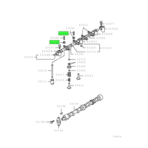 MF430841 Mitsubishi FUSO | Valve Gear Train Nut | Source One Parts Center