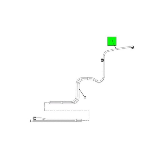 3551160C93 Navistar International | Tube Fuel Line | Source One Parts ...