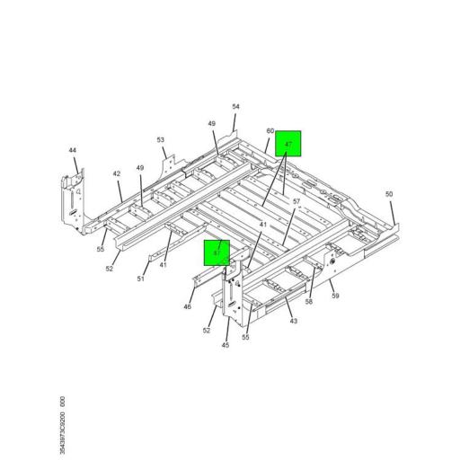 3539284C1 Navistar International | Floor Panel Reinforcement | Source ...