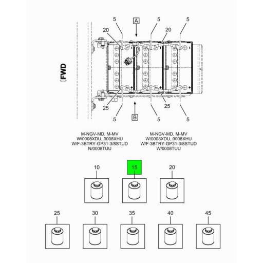 4033586C92 Navistar International | Battery Interconnect Cable Non ...