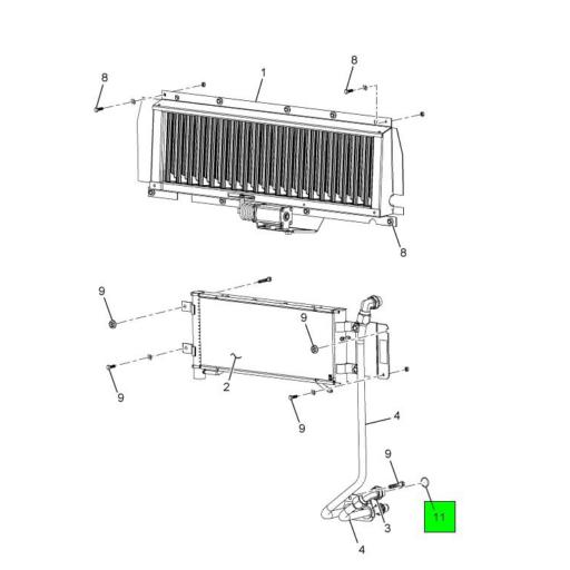 876108C1 Navistar International | O-Ring - 5 Pack | Source One Parts Center