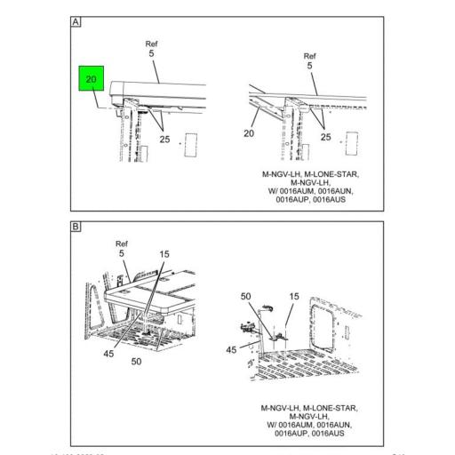 3598944C3 Navistar International | Access Door Rotary Latch Striker ...