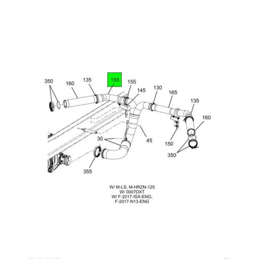 4173022C2 Navistar International | Exhaust Pipe Insert | Source One ...