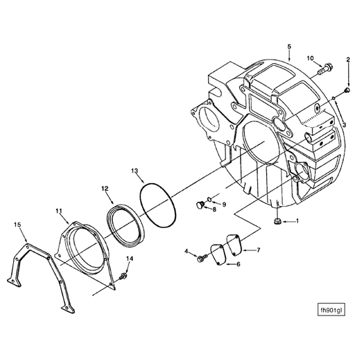 3909411 Cummins | Rear Crank Seal Service Kit | Source One Parts Center