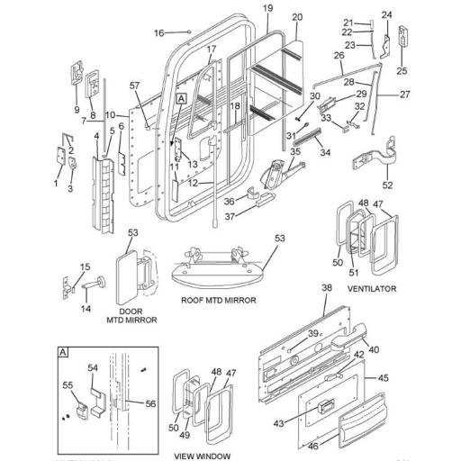1652269C91 Navistar International | Lock Cylinder Kit Door Locks and ...