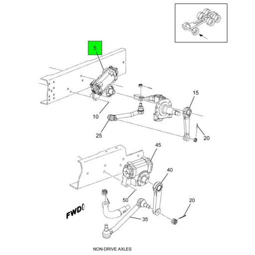 3541259C91 Navistar International | Power Steering Gear Assembly TAS85 ...