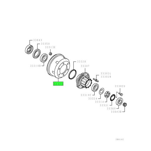 MC837980 Mitsubishi FUSO | Rear Brake Drum | Source One Parts Center
