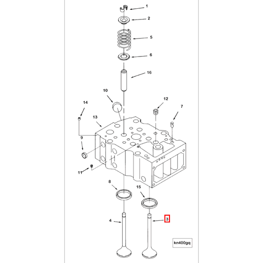 3052820 Cummins | Intake Valve | Source One Parts Center