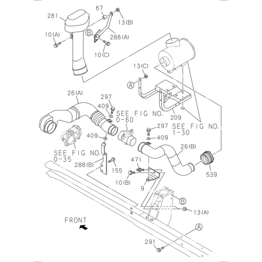 8-97363-998-1 Isuzu | Air Int Duct | Source One Parts Center