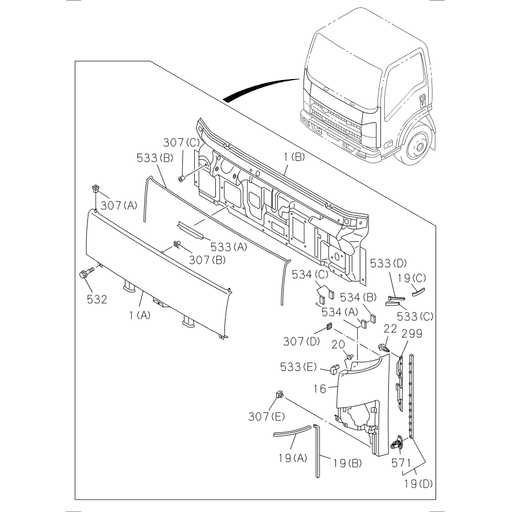 8-98089-411-1 Isuzu | Fastener | Source One Parts Center