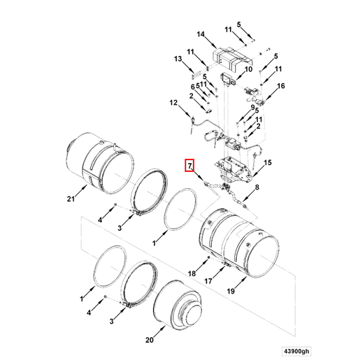 5283587 Cummins | Air Tube | Source One Parts Center