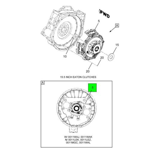 C10723822 Navistar International | Clutch Assembly | Source One Parts ...