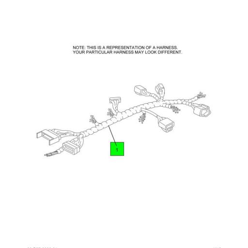 6128652F95 Navistar International | Bendix 6-Channel ABS Harness 6x4 ...