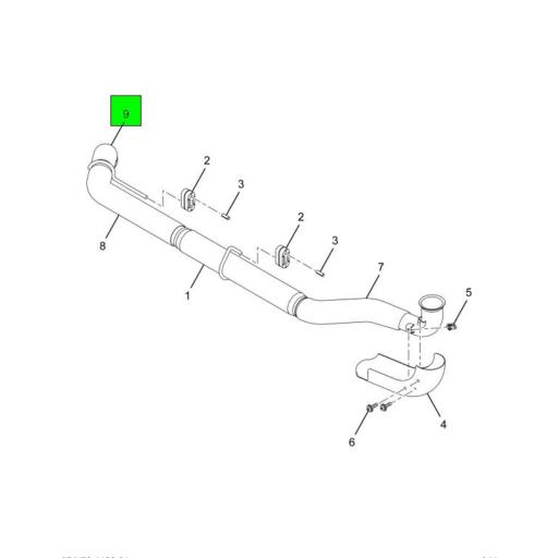 3702856C1 Navistar International | Heat Thermal Sock Shield | Source ...