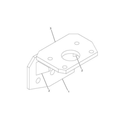 3566764C1 Navistar International | Bracket Frame Engine Rear Support ...