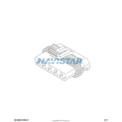 1687789C1 Navistar International | CONNECTOR CABLE 5 WAY | Source One ...