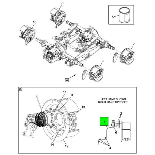 3591874C91 Navistar International | Speed Sensor Transmitter | Source ...