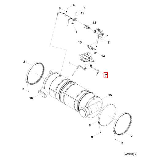 5289964 Cummins | Air Tube | Source One Parts Center