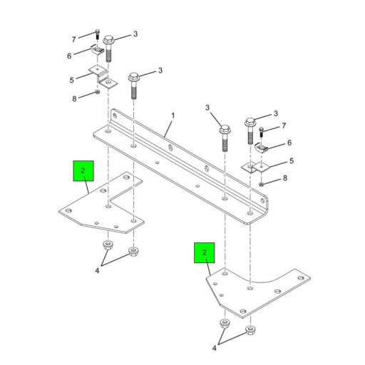 4097292C1 Navistar International | Gusset Crossmember | Source One ...