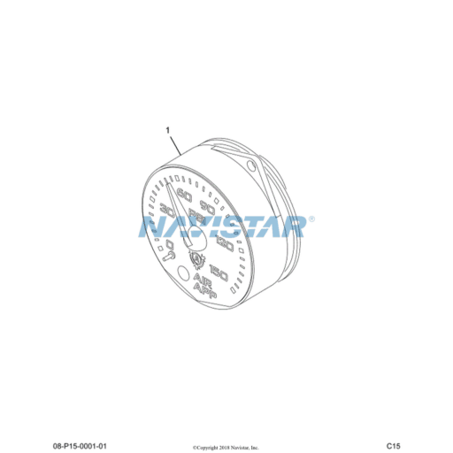 3533920C1 Navistar International | Electronic Rear Axle Temperature ...