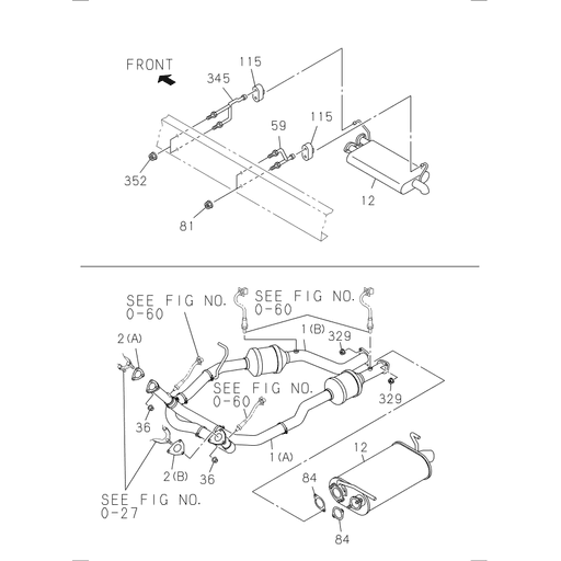 8-98011-647-1 Isuzu | Exh Silencer Bracket | Source One Parts Center