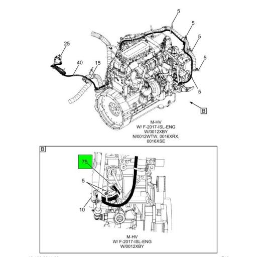 4156610C1 Navistar International | HEATER ENGINE PRE 240V/1000W ...