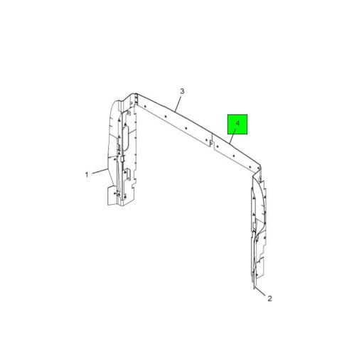 2604471C91 Navistar International | Left-Hand Radiator Recirculation ...