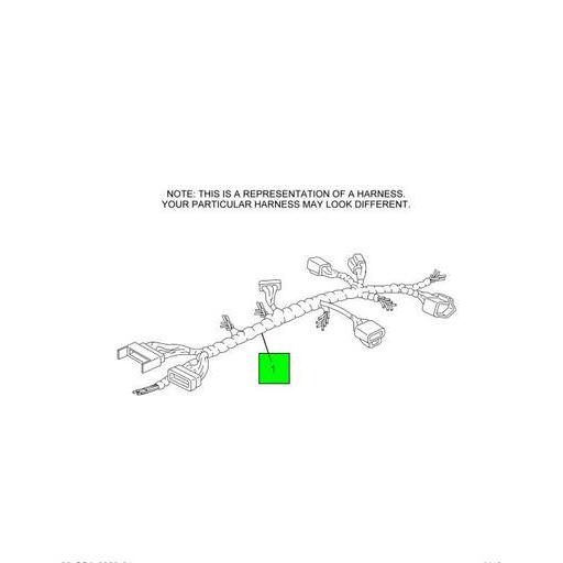 4082813F91 Navistar International | UltraShift Transmission Harness ...