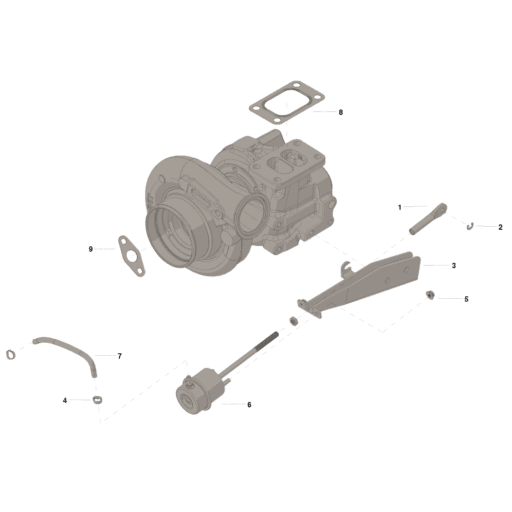 5452082 | Genuine Cummins® Turbocharger Kit | Source One Parts Center