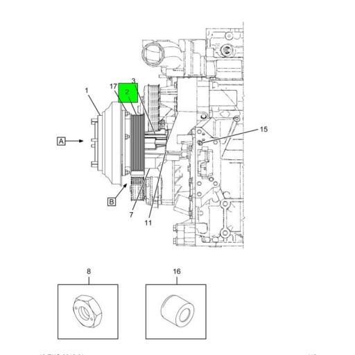 4037292C1 Navistar International | Fan Drive Pulley | Source One Parts ...