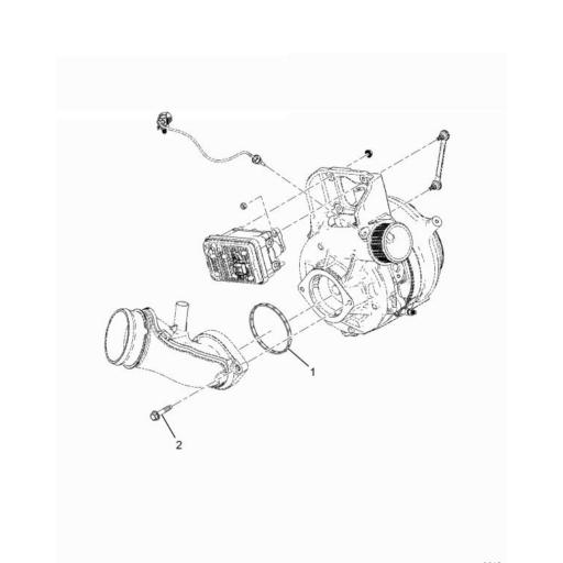 6040604C91 Navistar International | PCV Engine Oil Separator Kit ...
