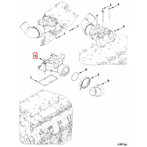 5267693 Cummins | Air Intake Connection | Source One Parts Center