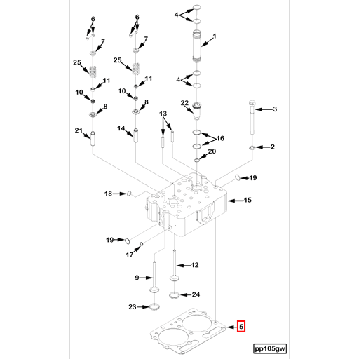 4058790 Cummins | Cylinder Head Gasket | Source One Parts Center