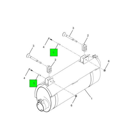 3561980C1 Navistar International | Hanger Bushing Isolator | Source One ...