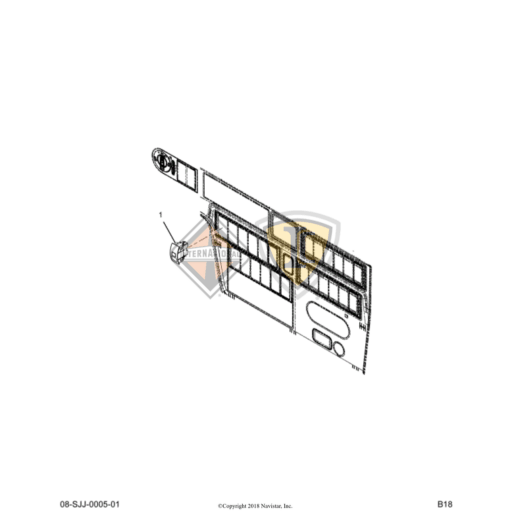 4108104C1 Navistar International | Indicator Light Housing LED Clear ...