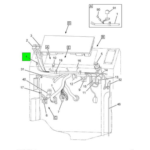 2016526C91 Navistar International | Parking Brake Alarm Switch | Source ...