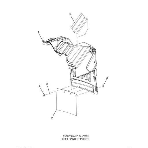 4085491C93 Navistar International | Front Fender Extension Assembly ...