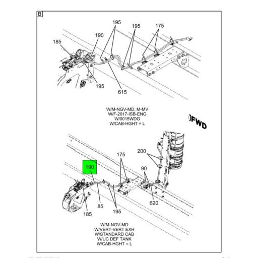 4080873C1 Navistar International | DEF Fluid Supply Hose | Source One ...