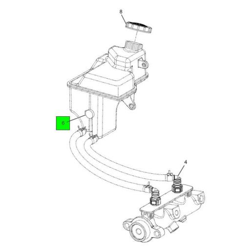 2510406C1 Navistar International | Brake Fluid Level Switch | Source ...