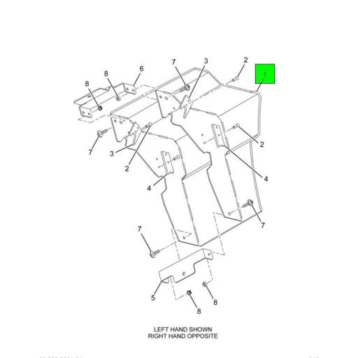 4107909C3 Navistar International | Fender Panel Filler | Source One ...