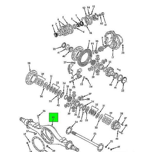 371775C92 Navistar International | Rear Axle Housing Assembly | Source ...