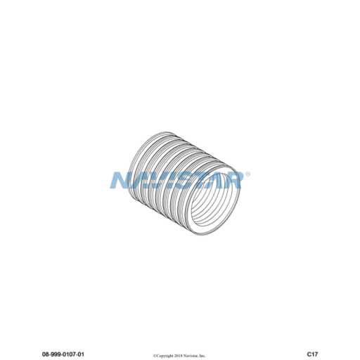 450016C1 Navistar International | Convoluted Wire Loom 3/4 in ID x 0973 ...