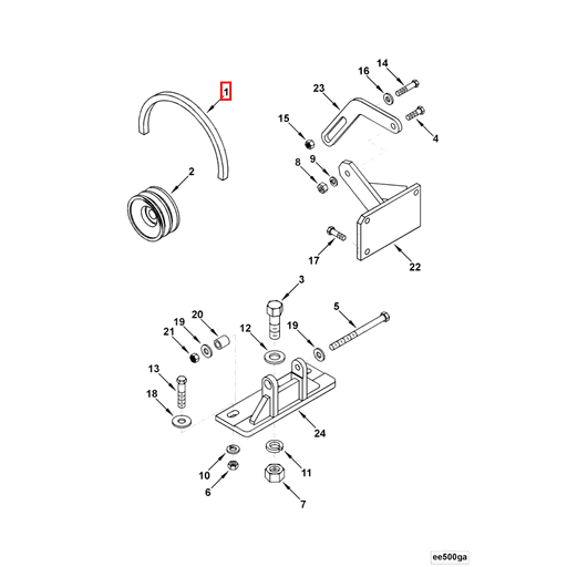 178376 Cummins | V Belt | Source One Parts Center