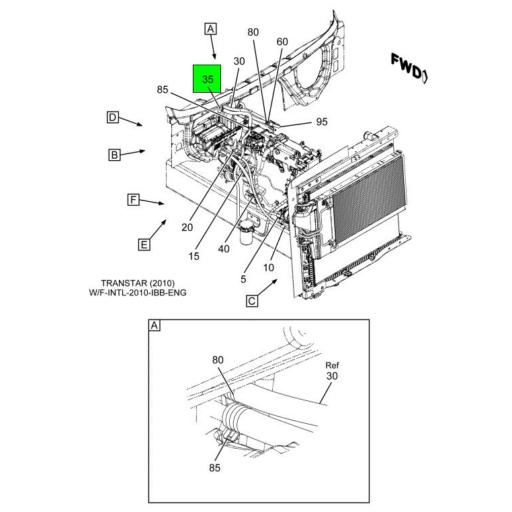 3907850C1 Navistar International | Heater Hose | Source One Parts Center