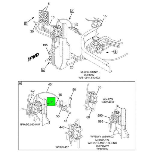 3624399C91 Navistar International | TP-5 Tractor Protection Valve ...
