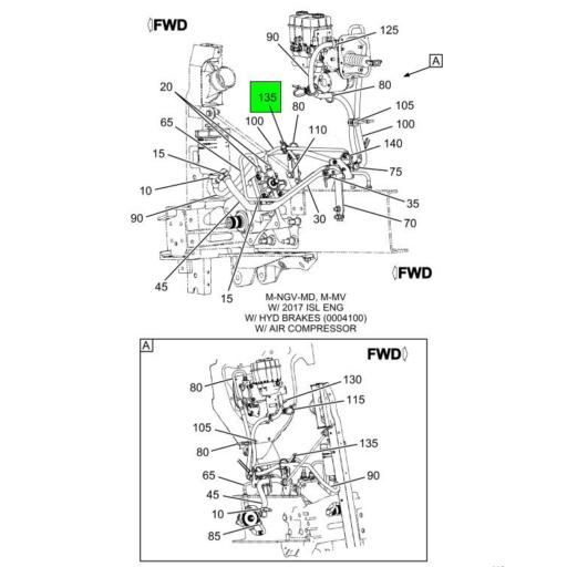 4063245C1 Navistar International | Oil Filler Tube Clamp | Source One ...