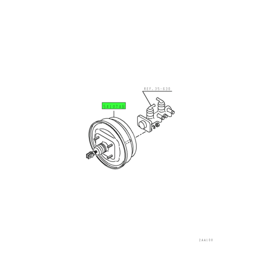 MC862081 Mitsubishi FUSO | Brake Booster Assembly | Source One Parts Center